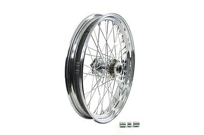 Chrome Front 23" x 3.00" dual disc wheel for Harley FLT 2009-UP ...
